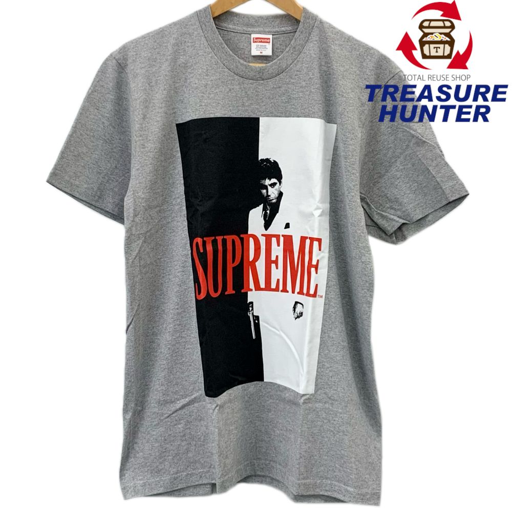 【楽天市場】Supreme Scarface Split Tee サイズM グレー 17AWモデル シュプリーム 【100057805009 ...