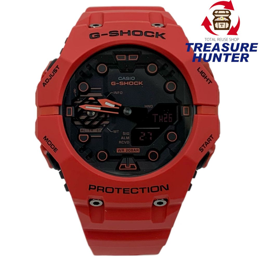 【楽天市場】CASIO G-SHOCK クォーツ 腕時計 GA-B001-4ADR スマホリンク 20気圧防水 カシオ ...