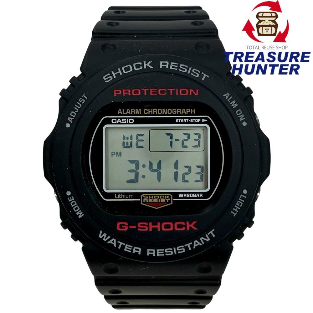 【楽天市場】CASIO G-SHOCK クォーツ 腕時計 DW-5750E-1ER 20気圧防水 カシオ 【101057654007 ...