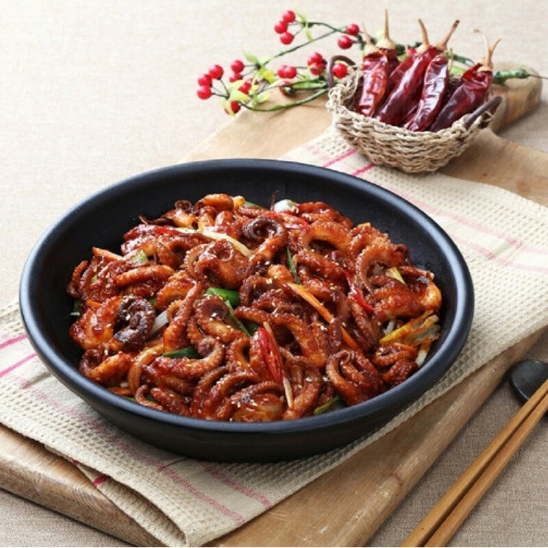 【楽天市場】【JNH】【冷凍】旨辛チュクミ炒めミールキット 360g（2～3人前）｜イイダコたっぷり！韓国本場の味｜チュクミポックム 簡単調理 ...