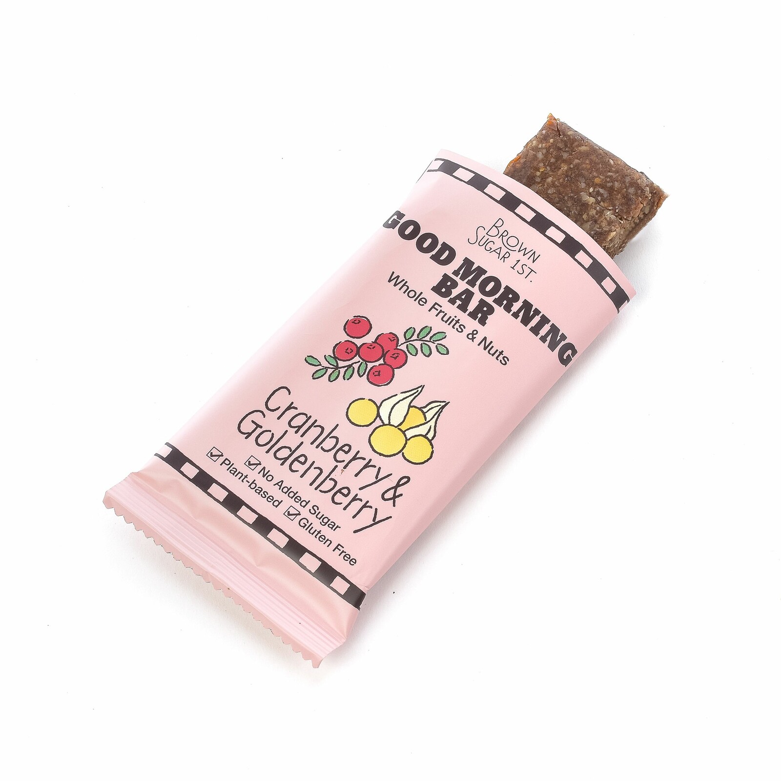 【楽天市場】【12個セット】ブラウンシュガー1ST フルーツ＆ナッツバー GOOD MORNING BAR~Cranberry ...