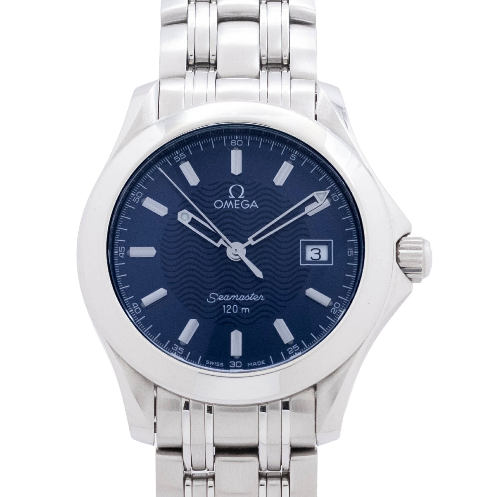 【楽天市場】オメガ OMEGA シーマスター 2511.81 OMEGA Seamaster クオーツ 腕時計 メンズ・ユニセックス 青 ...