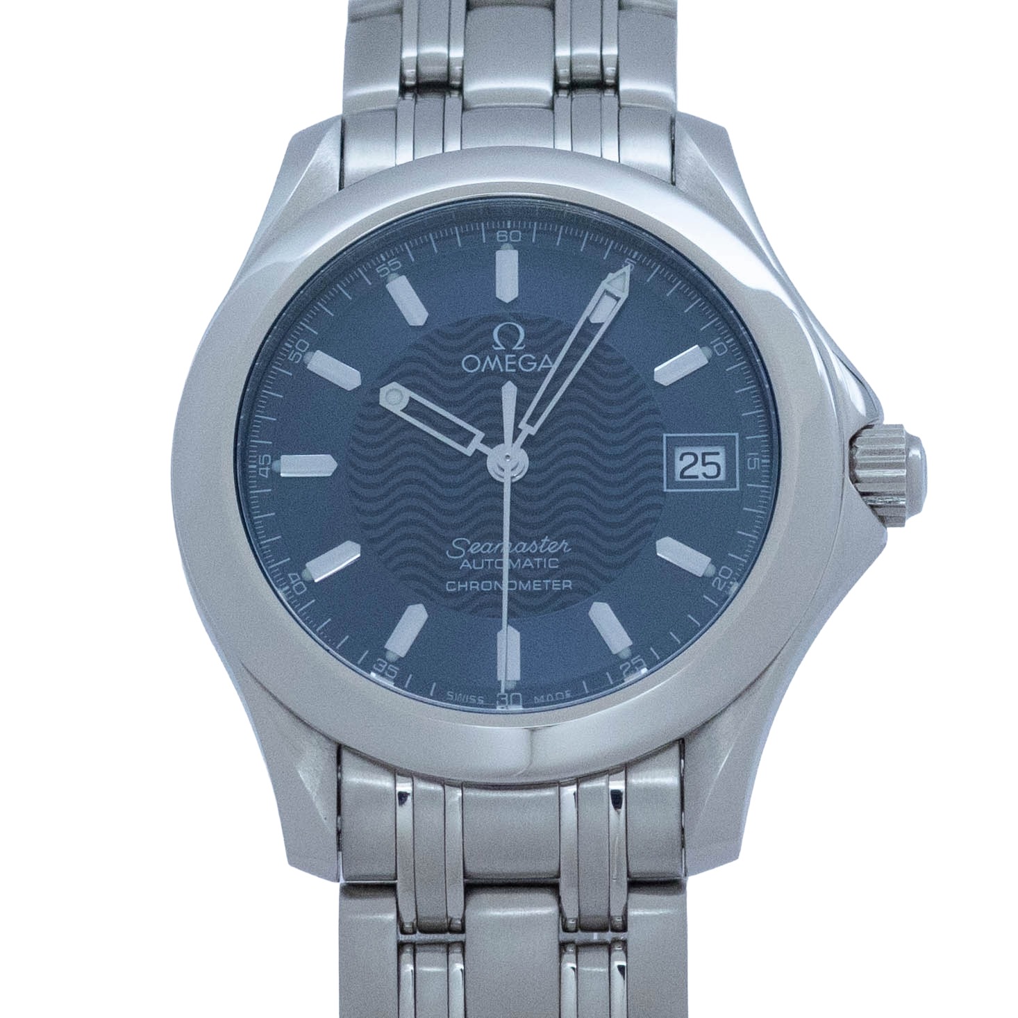【楽天市場】【中古】【箱・保証書付き】 オメガ OMEGA シーマスター 2501.81 OMEGA Seamaster 自動巻き 腕時計 ...