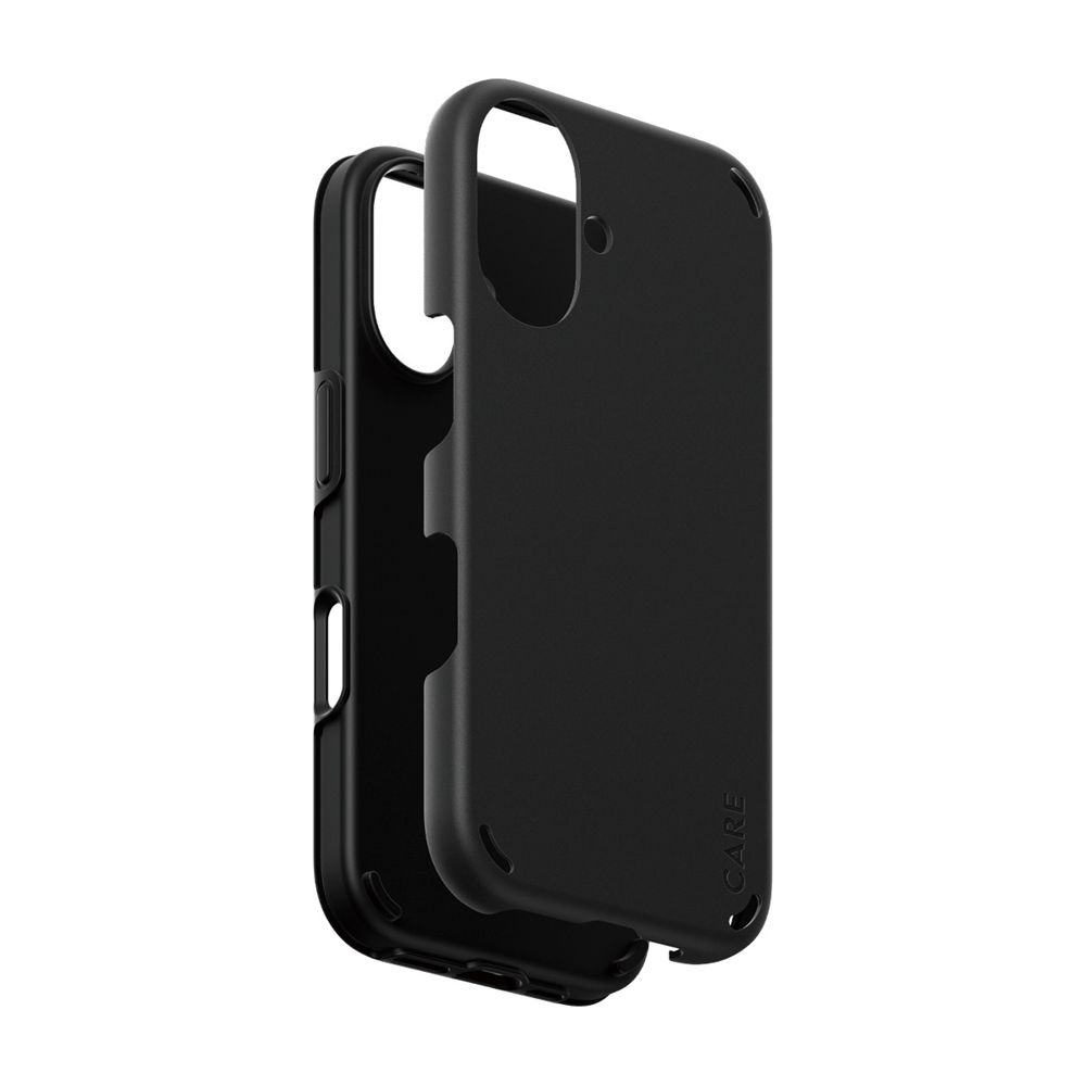 【楽天市場】iPhone 16 CARE by PanzerGlass Case Feature Double Defence Black：トレテク！SoftBank SELECTION