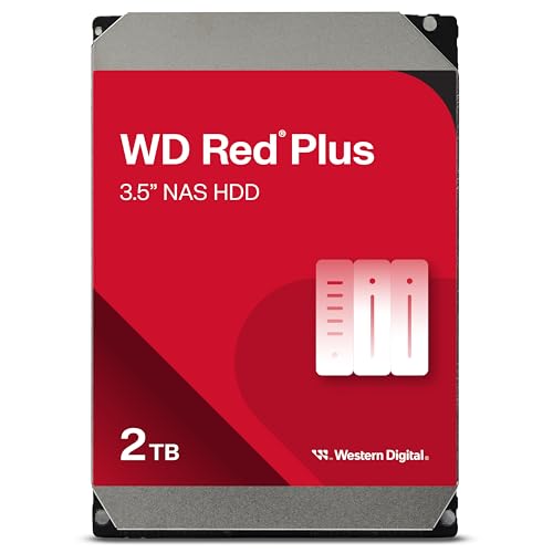 【楽天市場】ウエスタンデジタル 2TB WD Red Plus NAS 内蔵ハードドライブ HDD - 5400RPM SATA 6Gb/秒 ...