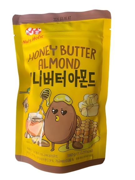【楽天市場】【韓国限定】Nuts Holic ローストアーモンドハニーバター 180g アーモンド カシューナッツ マカダミア クルミ お ...