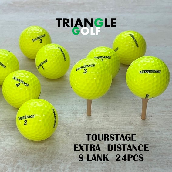 【楽天市場】【Sランク】 ロストボール ツアーステージ エクストラディスタンス 黄 年式混合 24球 ゴルフボール 【中古】 【送料無料】「「LOSTBALL TOURSTAGE EXTRA ...