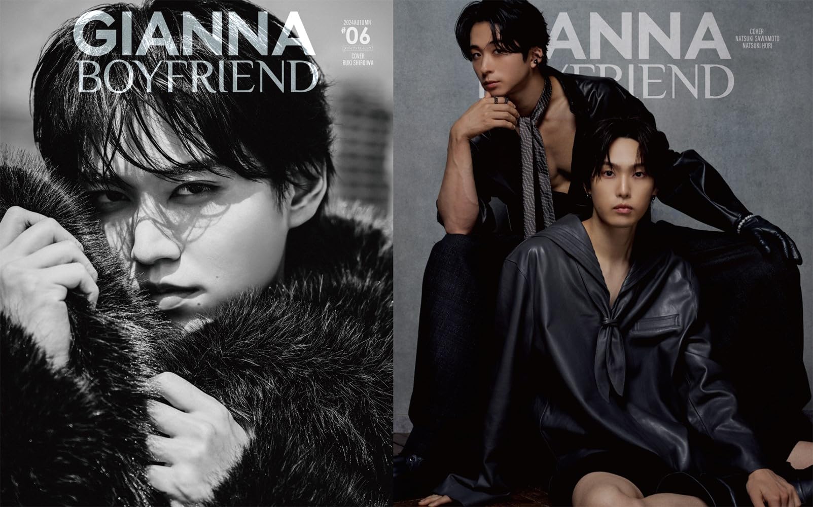 【楽天市場】GIANNA BOYFRIEND ＃06（SE版2 白岩瑠姫（JO1）表紙版） (メディアパルムック)：TRIBUTY