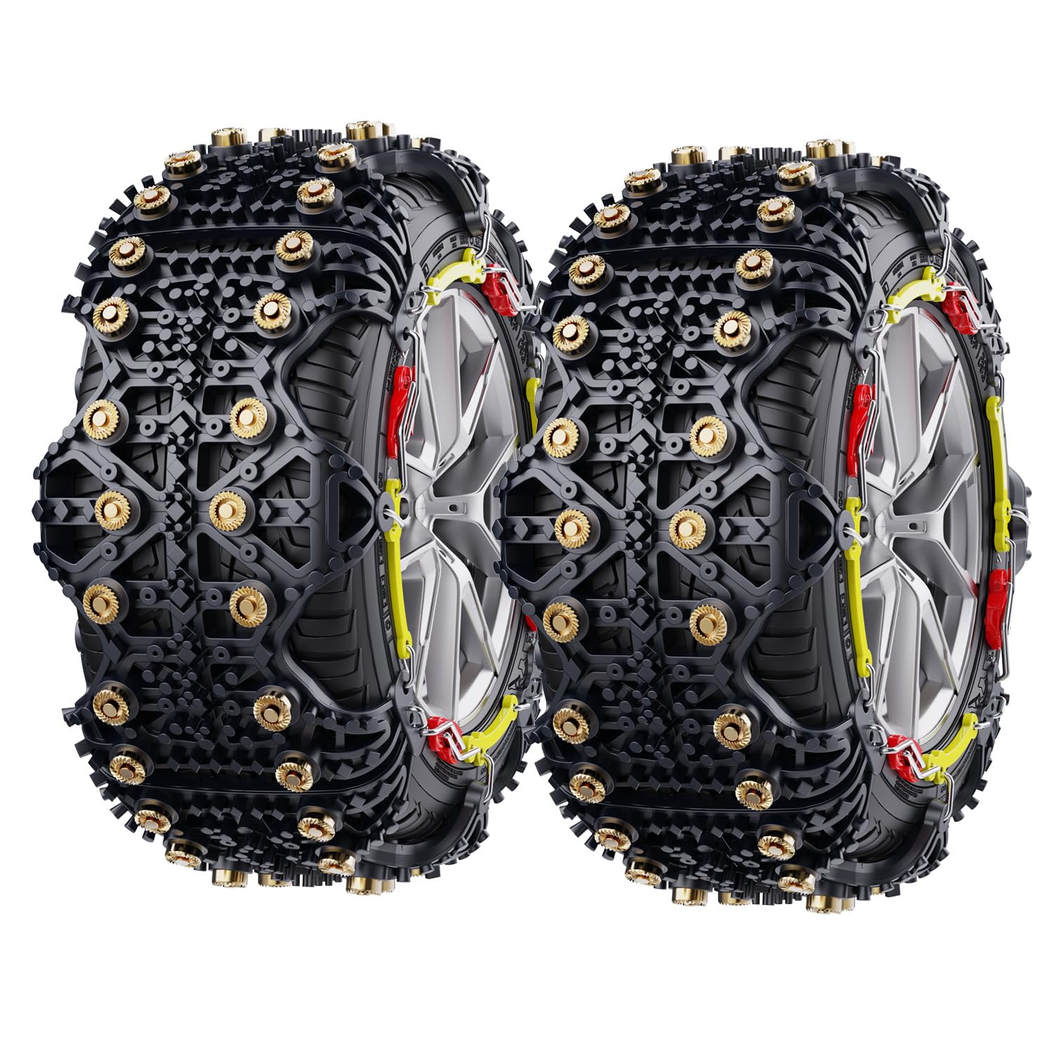 【楽天市場】タイヤチェーン 非金属 軽自動車 雪 チェーン 簡単装着 車両移動不要 ジャッキアップ不要 タイヤ 滑り止めチェーン 135/80R12 165/65R12 155/70R12 ...