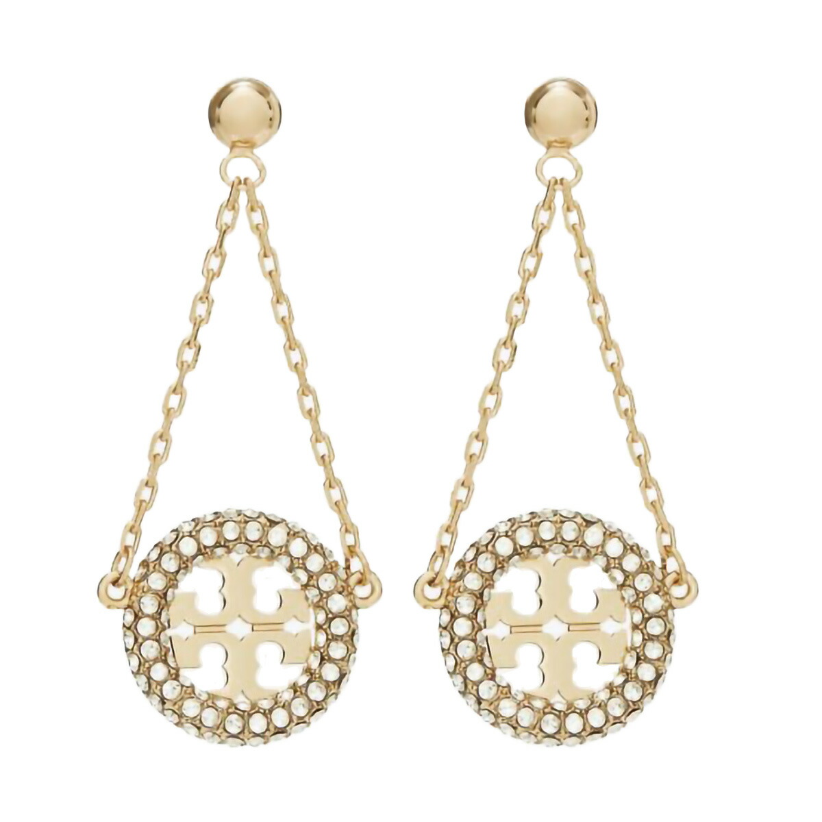 【楽天市場】【冬セール】トリーバーチ TORY BURCH MILLER ピアス ブランド 153690 783 TORY GOLD ...