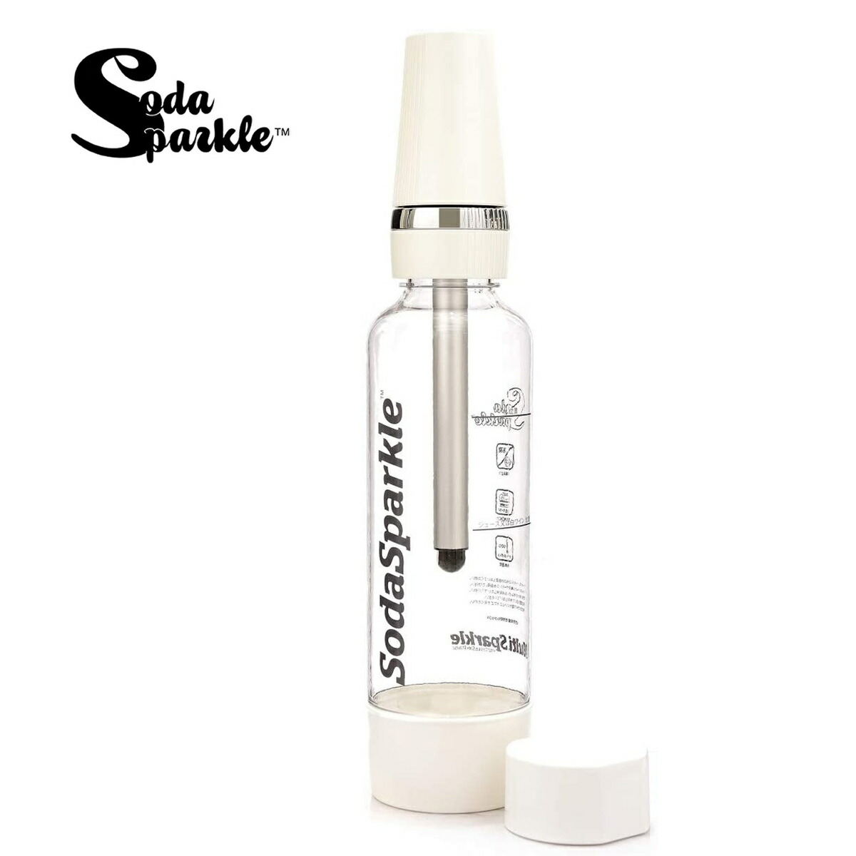 【楽天市場】SodaSparkle MS2-1 マルチスパークル II 2 スターターキット イージーモデル 1L ボトル 炭酸水 簡単 ソーダメーカー 炭酸水メーカー 使い捨てカートリッジ ...