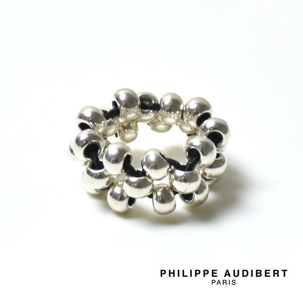 【楽天市場】PHILIPPE AUDIBERT フィリップオーディベール Max S Ring ビーズ編み リング SBG6725 レディース ...