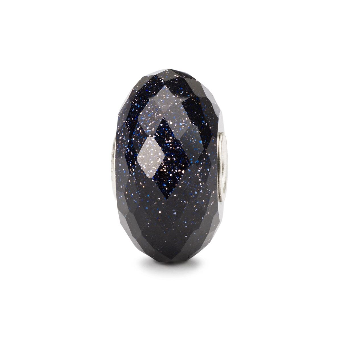 【楽天市場】トロールビーズ Trollbeads ファセットブルーゴールドストーン Faceted Blue Goldstone 紫金石 ...