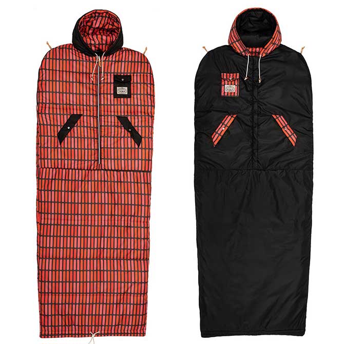 【楽天市場】【30%OFF】POLER(ポーラー) THE REVERSIBLE NAPSACK (HAL/BLACK) 着たまま動ける寝袋【国内正規取扱い店】：TROPICANA 神戸