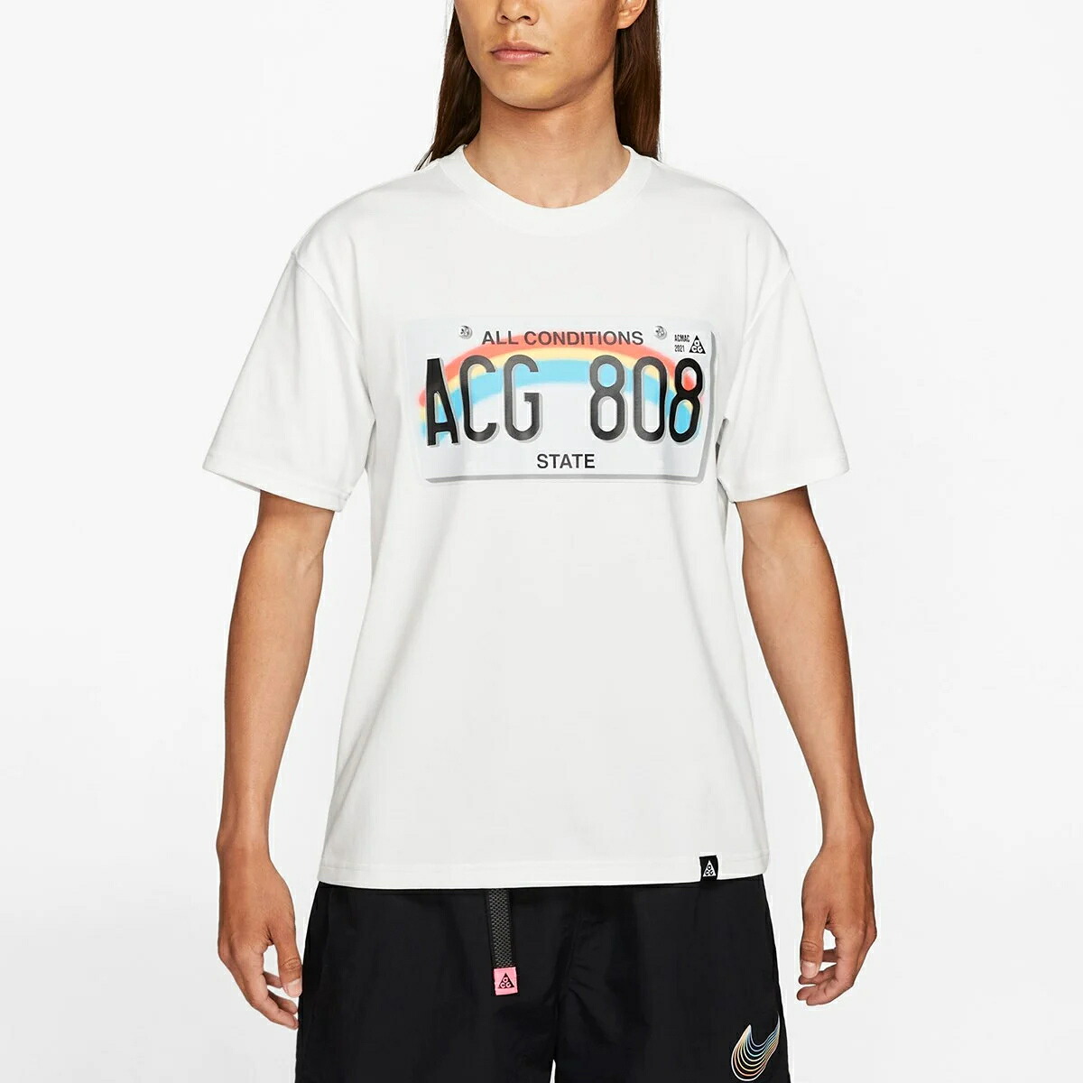 【楽天市場】NIKE ACG License Plate Short Sleeve Tee ナイキ ハワイ HDM ライセンスプレート ...