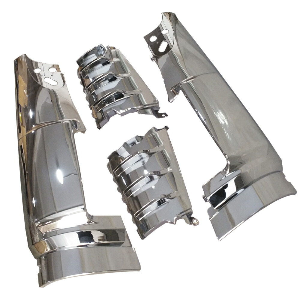 【楽天市場】いすゞ ギガ H22/5～H27/11 メッキ コーナーパネル 左右セット トラック 外装 フロントコーナー：トラストナイン