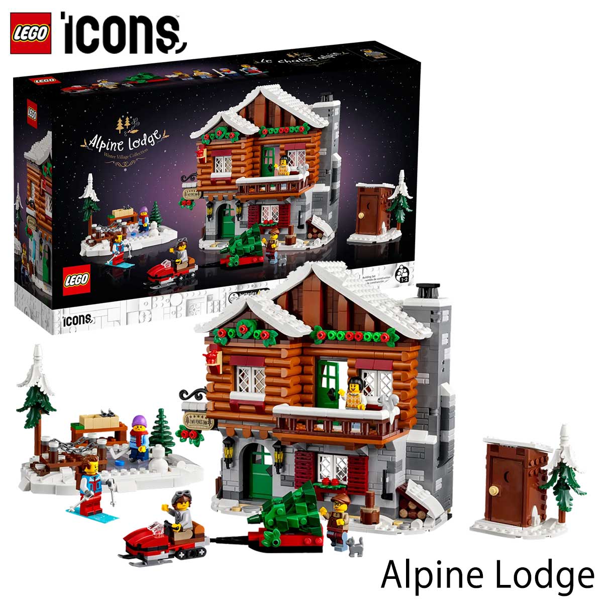 【楽天市場】レゴ アイコン アルプスの山荘 10325 Alpine Lodge：トラスティーク 楽天市場店