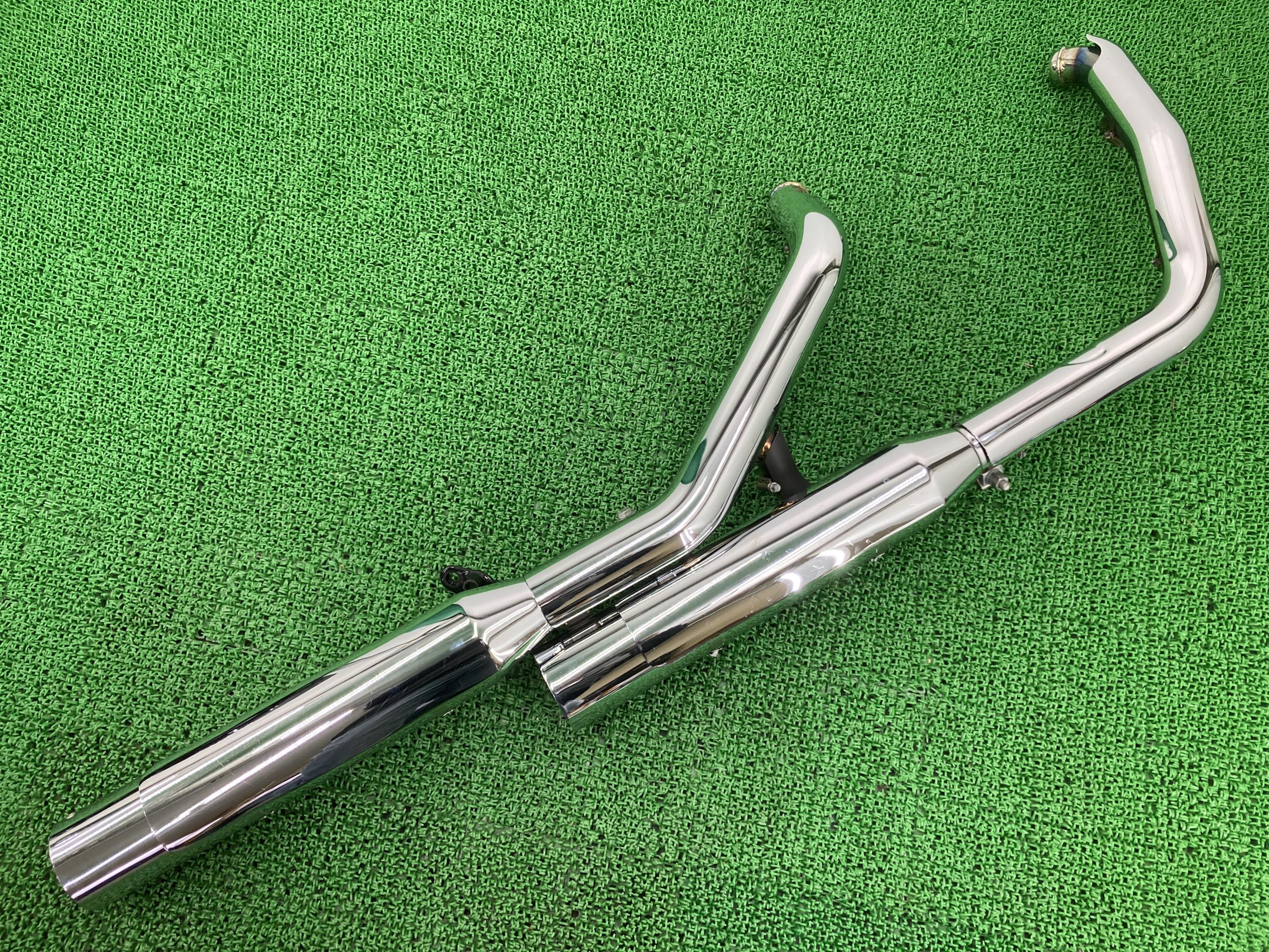 【楽天市場】FXDB1580 マフラー ハーレー 純正 バイク 部品 美品 09～12年モデル コケキズ無し 修復素材に ダイナ 車検 ...