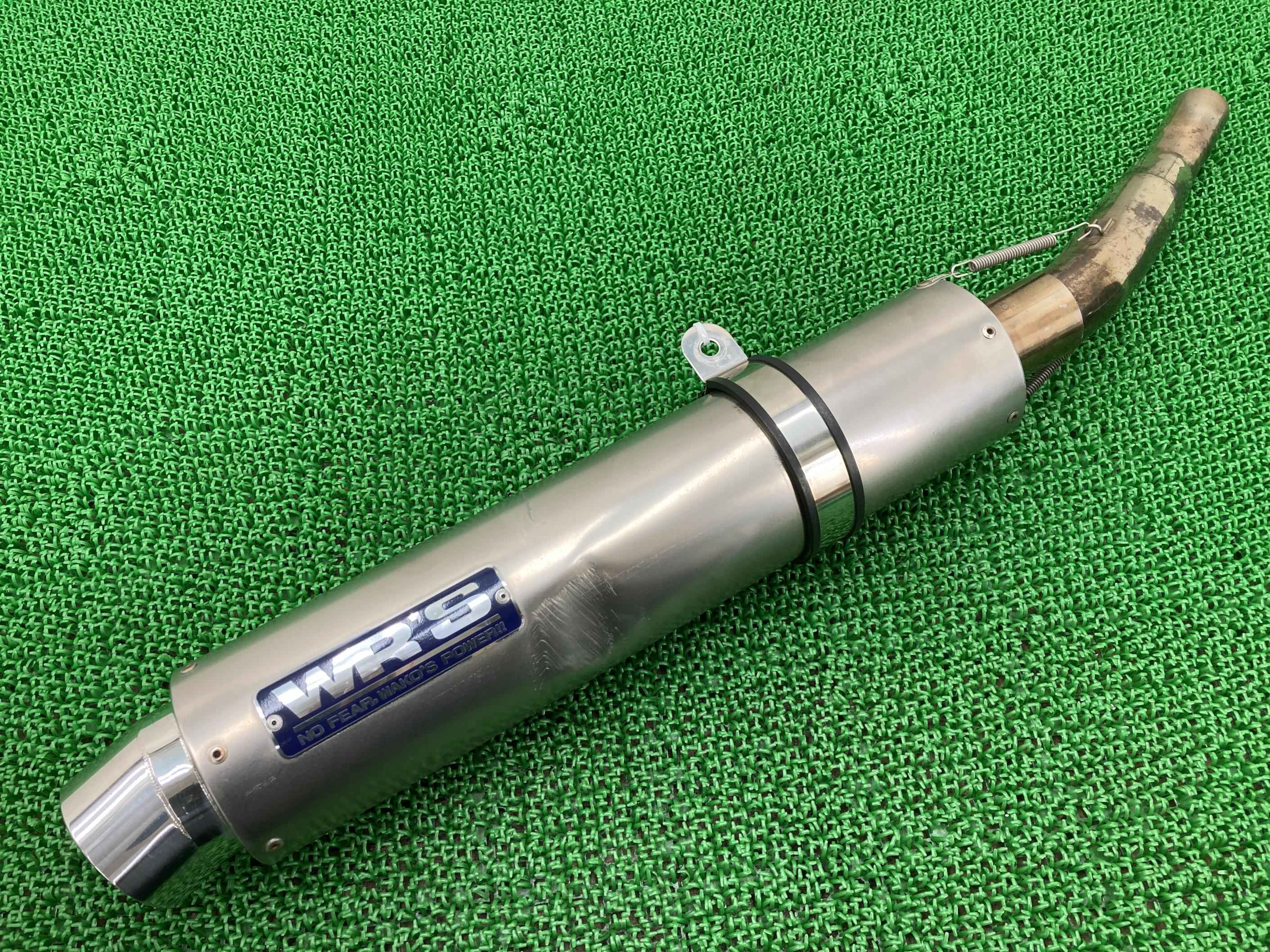 【楽天市場】WR’S製CBR250Rサイレンサーマフラー社外バイク部品MC41ステンラウンドマフラースリップオンカスタム素材に品薄【中古 ...