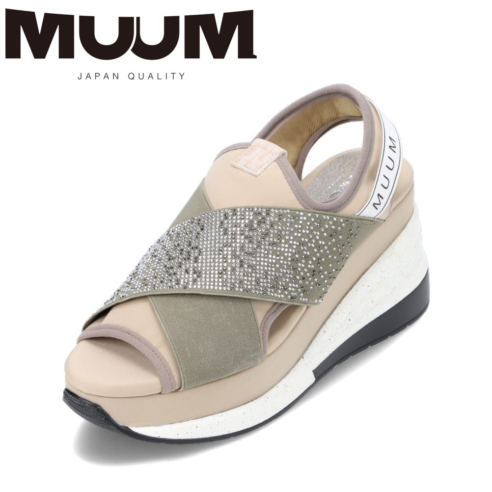 【楽天市場】ムーム MUUM MU5270 レディース靴 靴 シューズ 2E相当 サンダル スポーツサンダル スポサン 厚底 低反発 ...