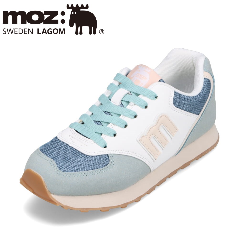 【楽天市場】モズ スウェーデン MOZ sweden MOZ-900 レディース靴 靴 シューズ 2E相当 スニーカー シンプル ニュアンスカラー くすみカラー 人気 ブランド サックス SP ...