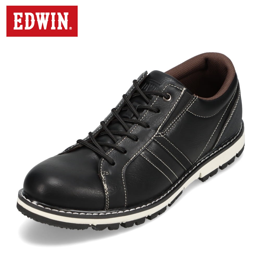 【楽天市場】エドウィン EDWIN EDM-4105 メンズ靴 靴 シューズ 4E相当 防水 カジュアルシューズ ローカットスニーカー 晴雨 ...