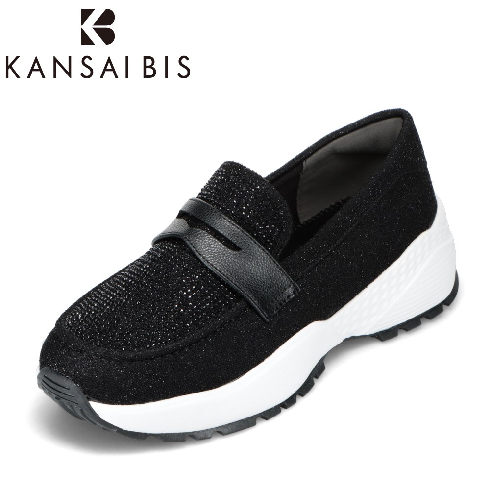 【楽天市場】カンサイビス KANSAI BIS KB-24500 レディース靴 靴 シューズ 3E相当 カジュアルシューズ ローファー ...