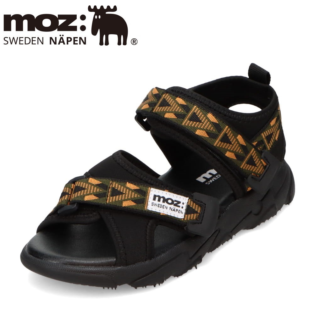 【楽天市場】【全品P5倍！6日～9日まで】モズ スウェーデン MOZ sweden MOZ-860 キッズ靴 子供靴 靴 シューズ 2E相当 スポーツ サンダル 面テープ ホールド フィット ...