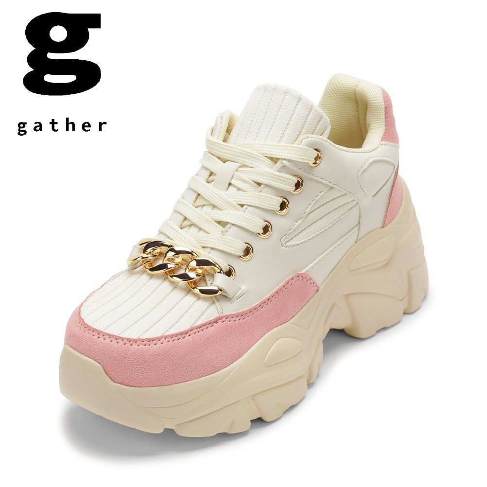 【楽天市場】【全品P5倍！17日09:59まで】ギャザー gather G-105 レディース靴 靴 シューズ 2E相当 スニーカー ロー ...
