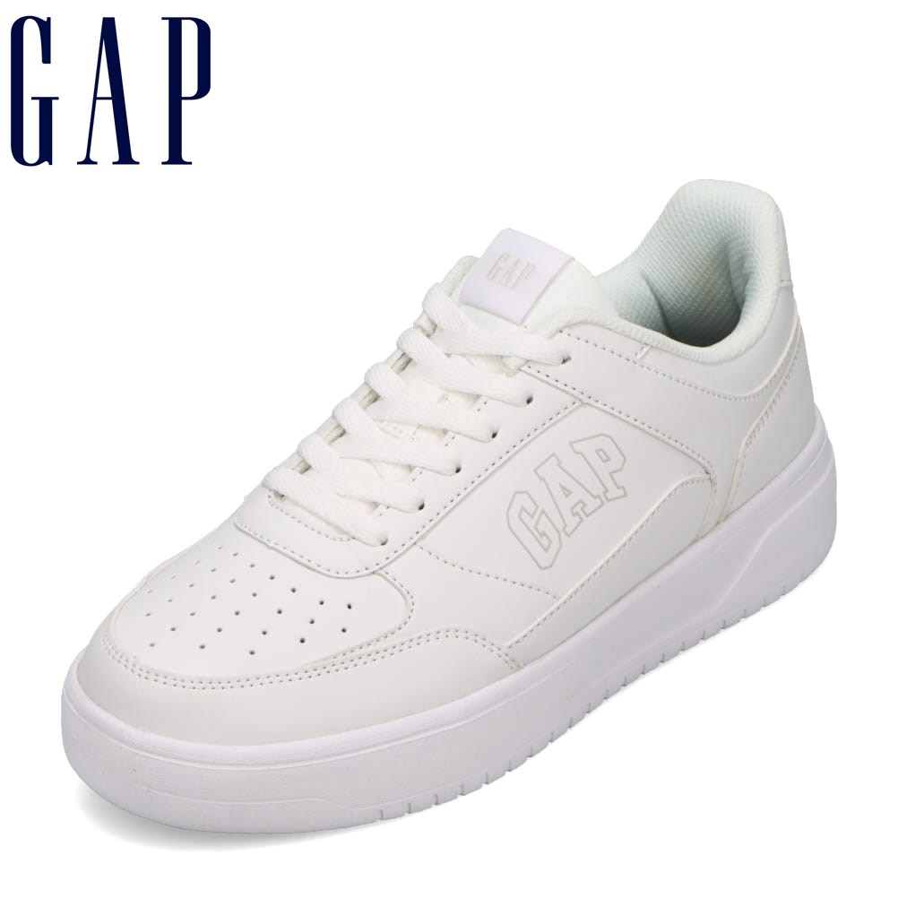 【楽天市場】ギャップ GAP GPU52504C メンズ靴 靴 シューズ 2E相当 スニーカー 軽量 厚底 ボリュームソール 疲れない トレンド ローカットスニーカー シンプル ホワイト SP ...
