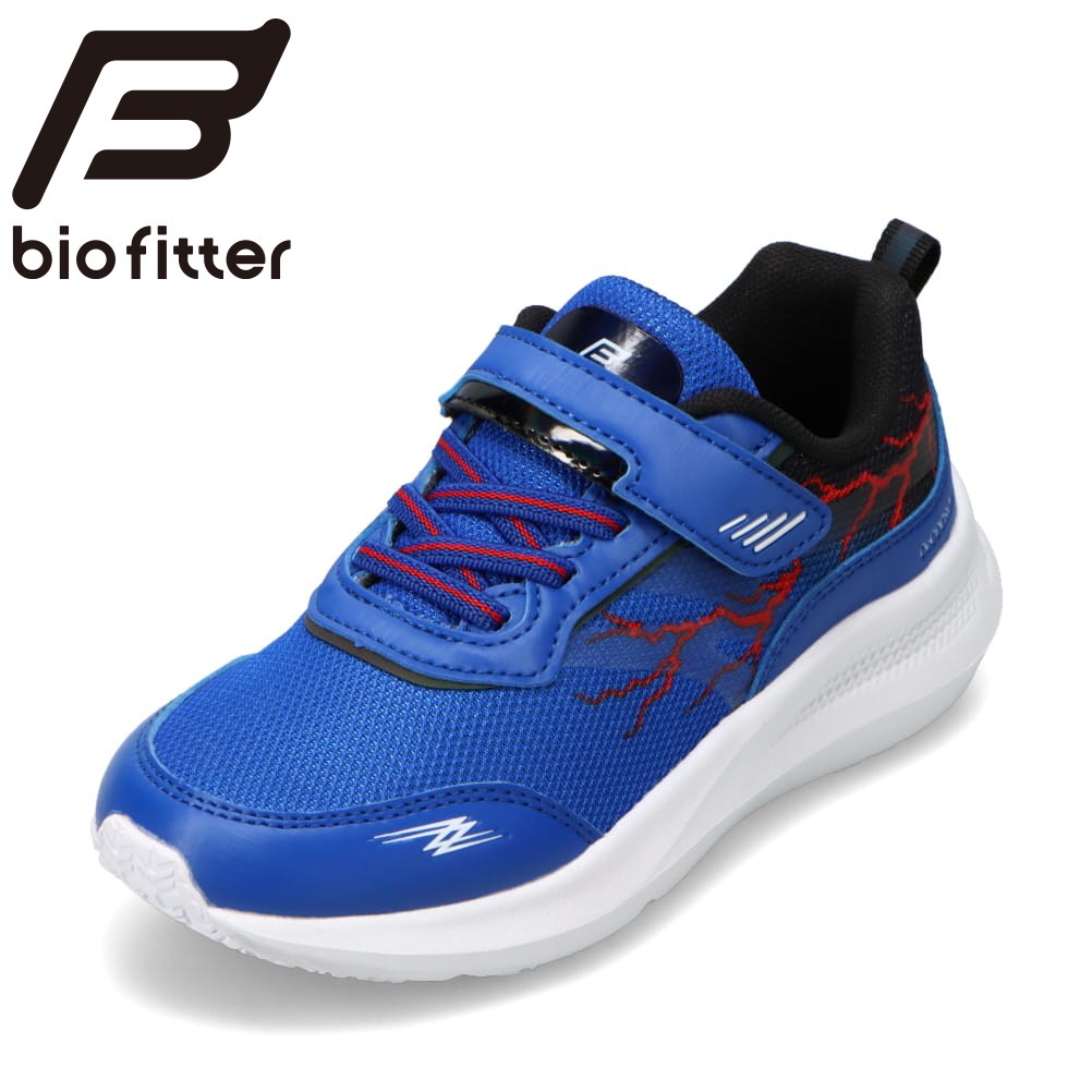 【楽天市場】【全品P5倍！6日～9日まで】バイオフィッター biofitter BF-384W キッズ靴 子供靴 靴 シューズ 2E相当 スニーカー 運動靴 通学 体育 軽量 面ファスナー ...