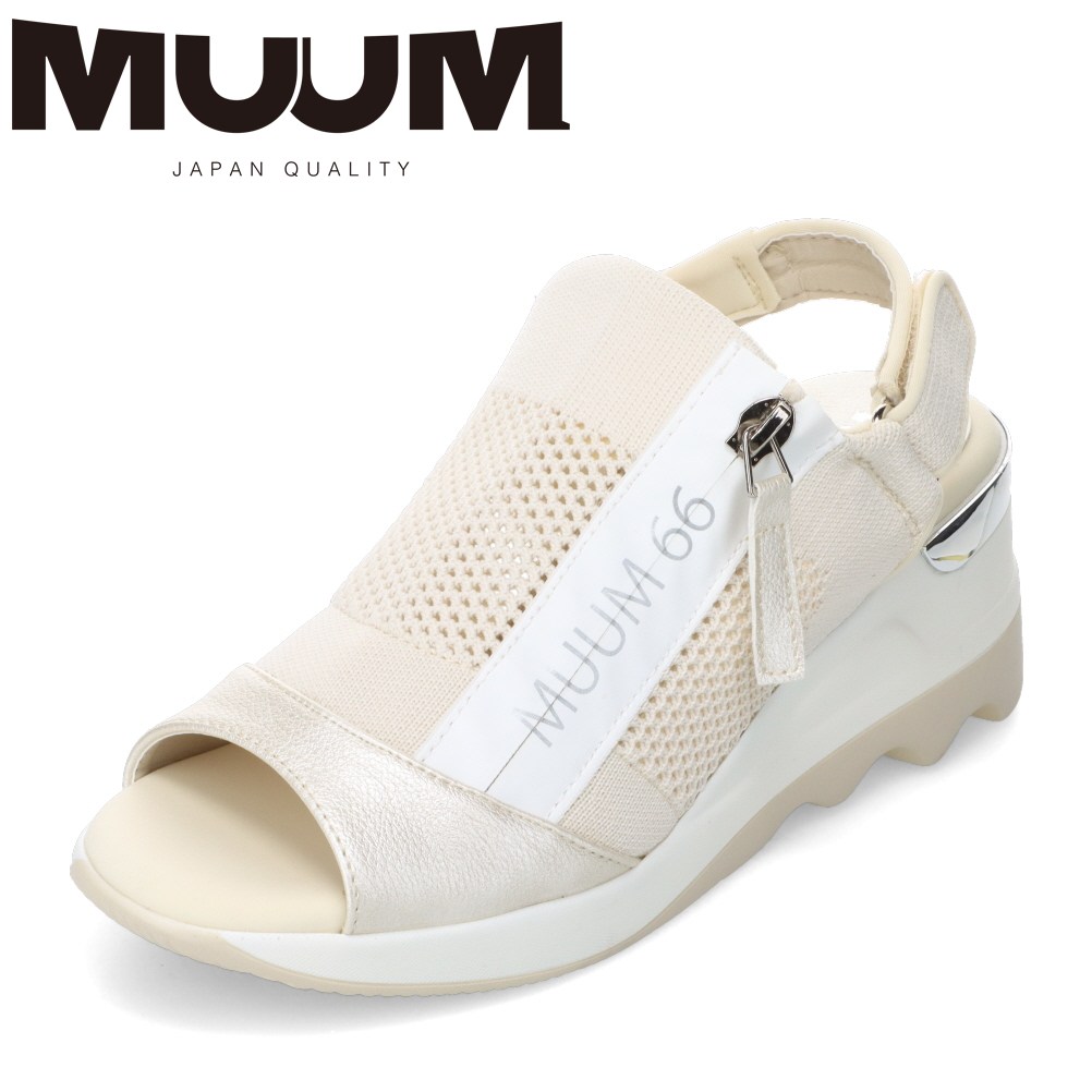 【楽天市場】ムーム MUUM MM2104 レディース靴 靴 シューズ サンダル ニット ストラップ ゴム ファスナー ジッパー チャック ...