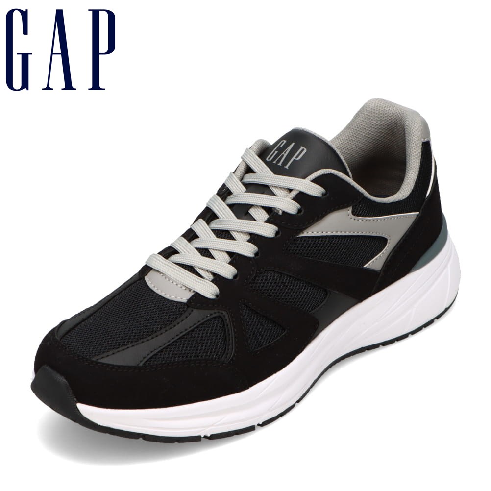 【楽天市場】ギャップ GAP GPU12512C メンズ靴 靴 シューズ 2E相当 スニーカー 疲れにくい 通気性 メッシュ 衝撃吸収 ローカットスニーカー シンプル ブラック TSRC：東京 ...