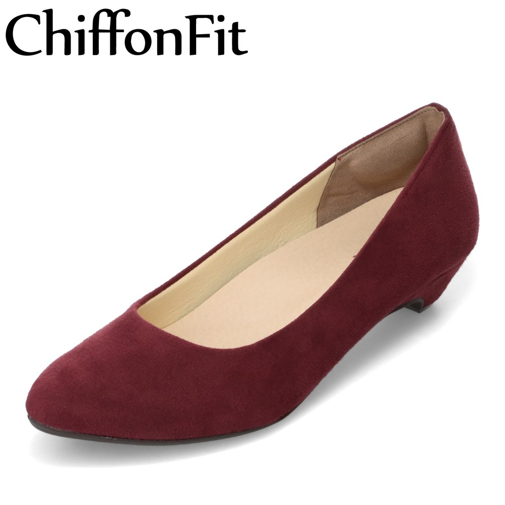 【楽天市場】【全品P5倍！6日～9日まで】シフォンフィット ChiffonFit CF-1100 レディース靴 靴 シューズ 2E パンプス ローヒール 日本製 ふかふか 歩きやすい 疲れ ...