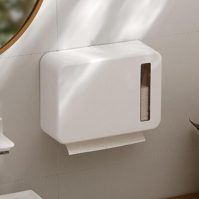 【楽天市場】ティッシュペーパーボックスカバーバスルームオーガナイザートイレットペーパーディスペンサー寝室用：Dovewill