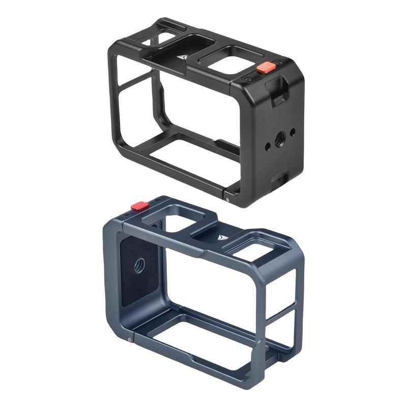 【楽天市場】アクションカメラケース.スケルトンスリーブ.保護ケースシェルプロフェッショナルアルミニウムハウジング.OSMOアクション用の保護 ...