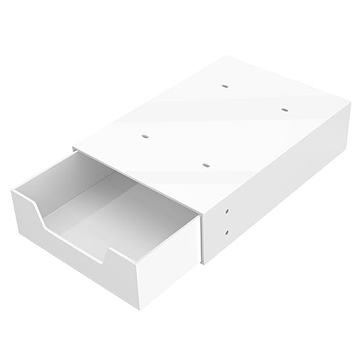 【楽天市場】FEMELI 取り付け引き出し デスク下収納ボックス 机下収納引き出し 両面テープ付き ネジ付き アクリル製 小物入れ 卓下式収納 ...