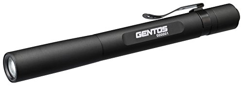 【楽天市場】GENTOS(ジェントス) LED 懐中電灯 【明るさ18ルーメン/実用点灯8時間/5年保 証】 単4形電池2本使用 Gシリーズ GF-004DG ANSI規格準拠：TSJショップ