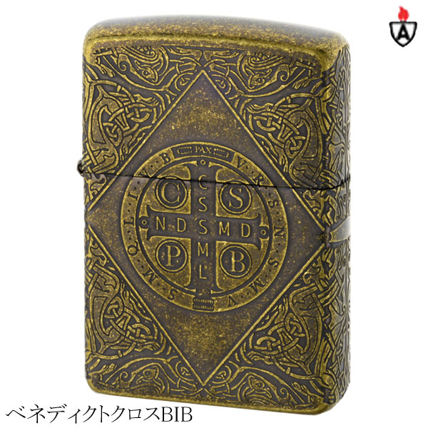 【楽天市場】ZIPPO[ジッポー] ベネディクトクロスBIB ／ アーマー／4面連続エッチング [送料無料]：TSP＋Plus
