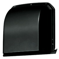 【楽天市場】VB-DW100A3-Kアルミ製 深形パイプフード(着脱ガラリ・防虫網付) 呼び径φ100 ブラックパナソニック エコシステムズ ベンテック ダクト用エクステリア部材(深形 ...