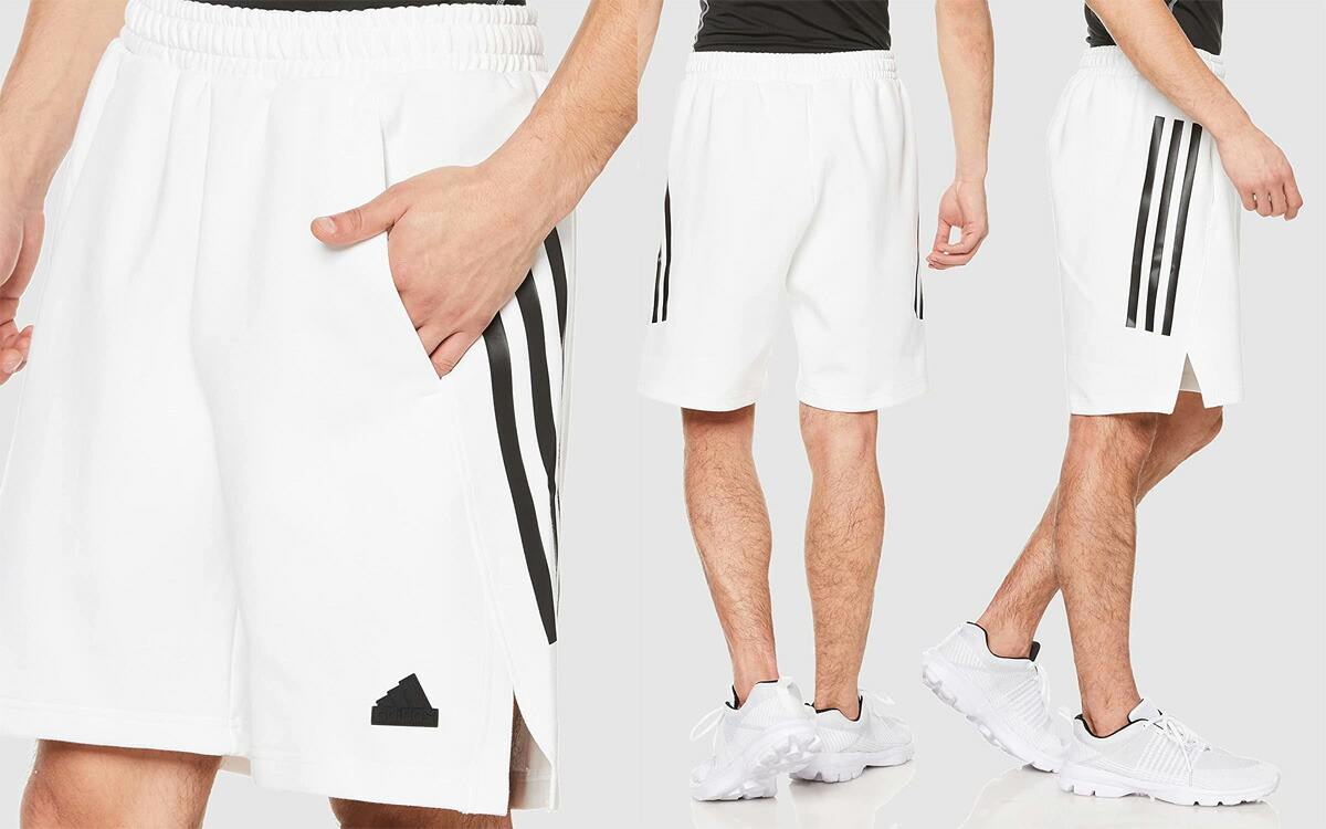 【楽天市場】【小型宅配便送料無料】☆adidas(アディダス) Future Icons 3-Stripes Shorts メンズスポーツ ...