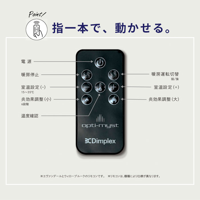 【楽天市場】ディンプレックス Dimplex 電気暖炉 Evandale エヴァンデール EVN10J ブラック 暖房 ミスト 省エネ 暖房器具 暖炉型ファンヒーター 電気ヒーター ヒーター ...