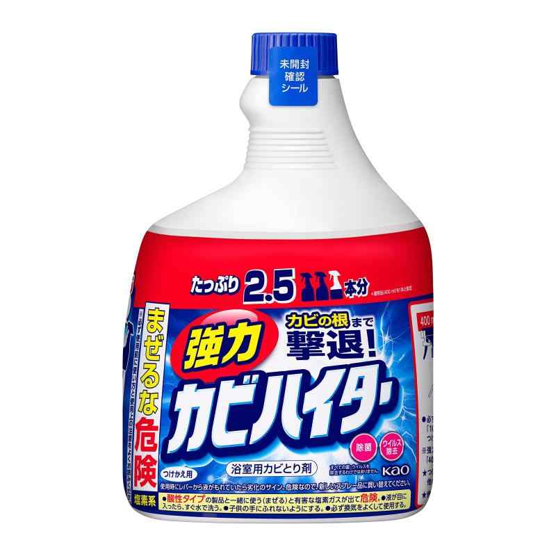 【楽天市場】花王(Kao) 大容量強力カビハイター 風呂用洗剤 付替用 1000ml：TsuNaGu2017