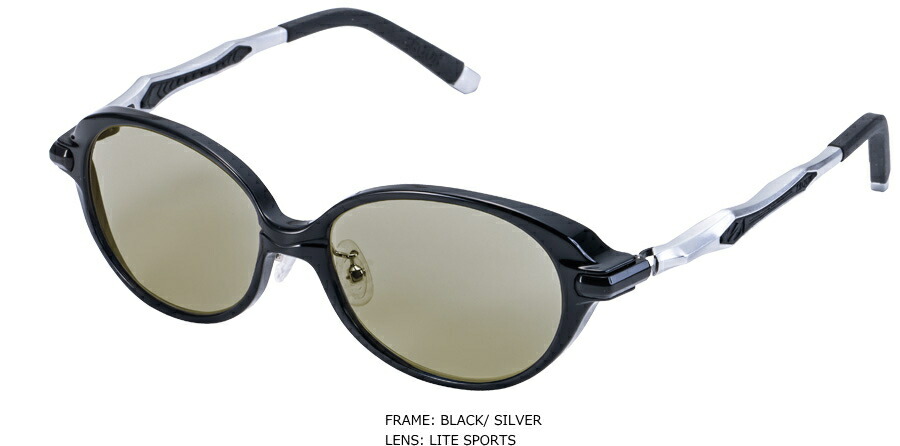 楽天市場】ゼクー ベル F-2085 (LS) ブラック/シルバー 偏光サングラス