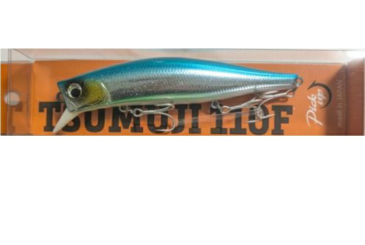 【楽天市場】【Pick up】 ツムジ110F #001銀粉ラッシュシルバー【シーバスルアー】：つり具トビヌケ