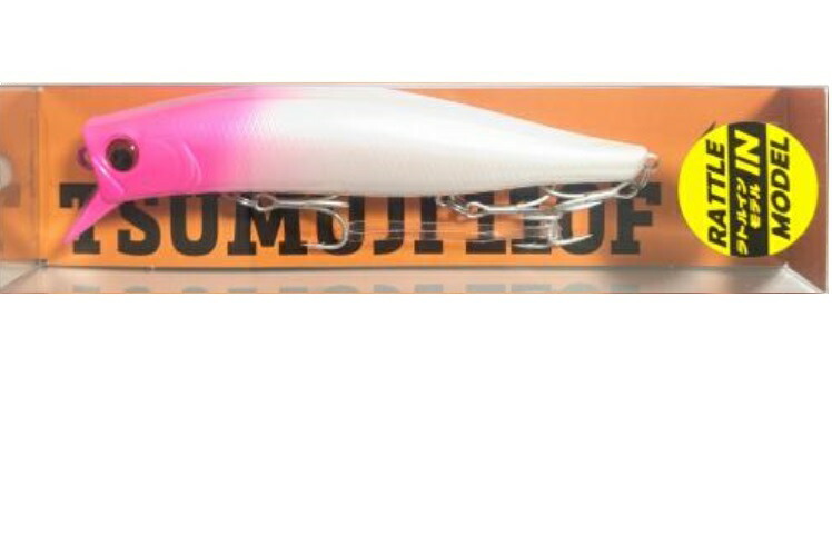 【楽天市場】【Pick up】 ツムジ110F ラトル #008ピンクヘッドパール：つり具トビヌケ