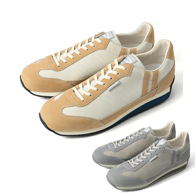 【楽天市場】【国内正規品】Patrick パトリック MARATHON-NU2 マラソン ヌバック ツー 507190 WH/BG 507194 ASH：NEXT FOCUS
