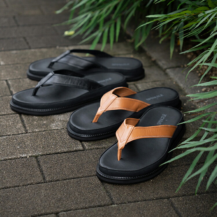 【楽天市場】【国内正規品】SPINGLE スピングル カンガルーレザー トングサンダル SP-1717：NEXT FOCUS