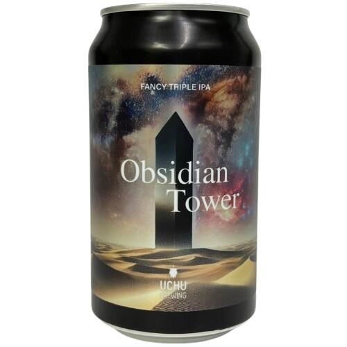 【楽天市場】（単品）うちゅうビール Obsidian Tower FANCY TRIPLE IPA 10% 350ml缶【要冷蔵商品】【クラフトビール】【山梨】【宇宙ビール】：津田SAKE店
