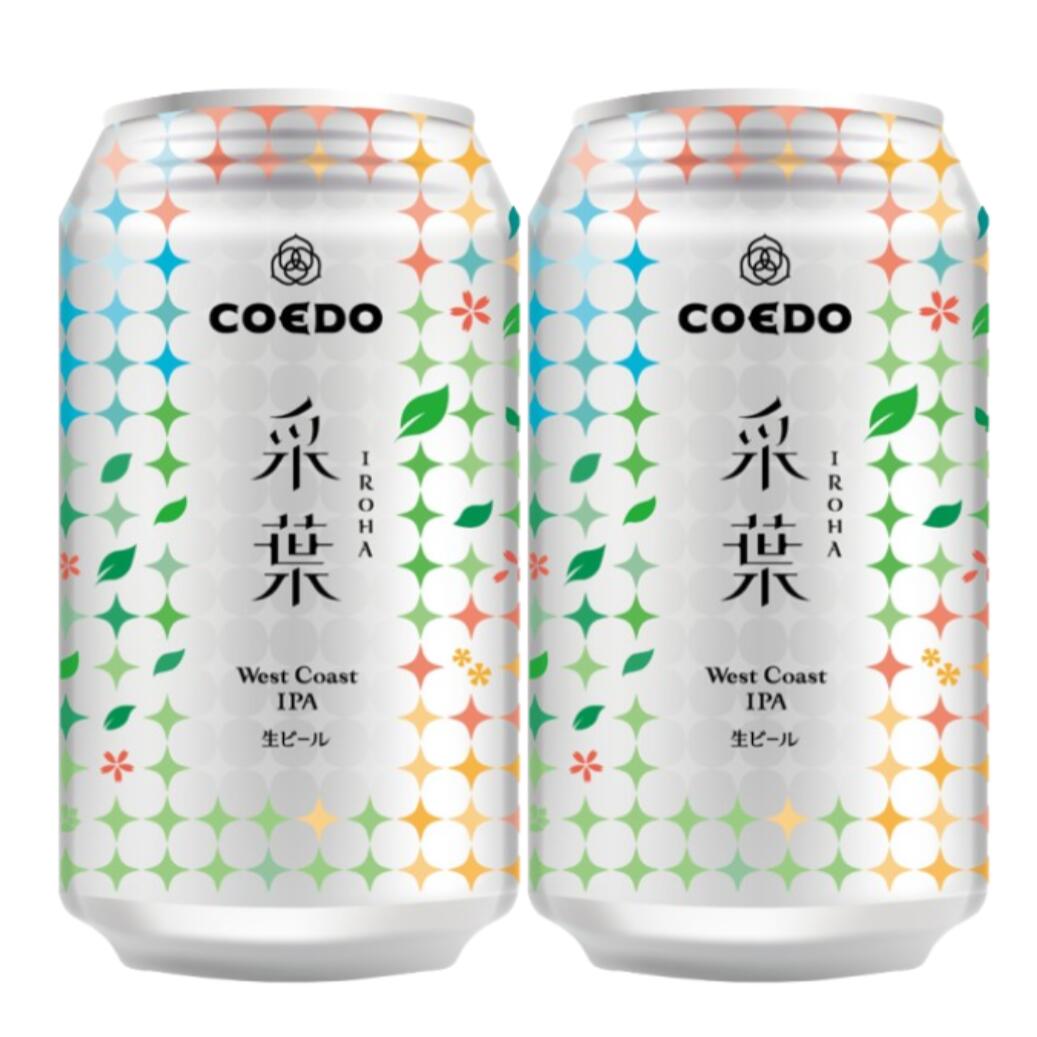 【楽天市場】COEDO コエドビール 采葉-Iroha- ウエストコーストIPA 5.5％ 350ml缶×2本組 【限定品】【埼玉県 ...